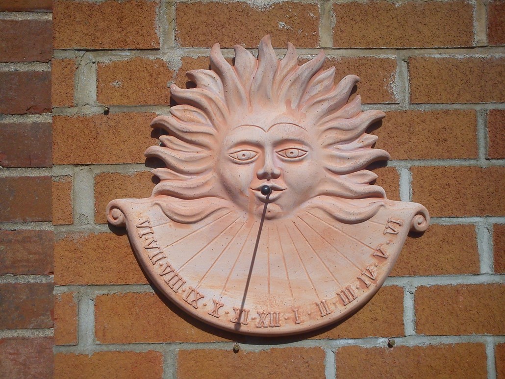 Large Sundial - Terracotta World