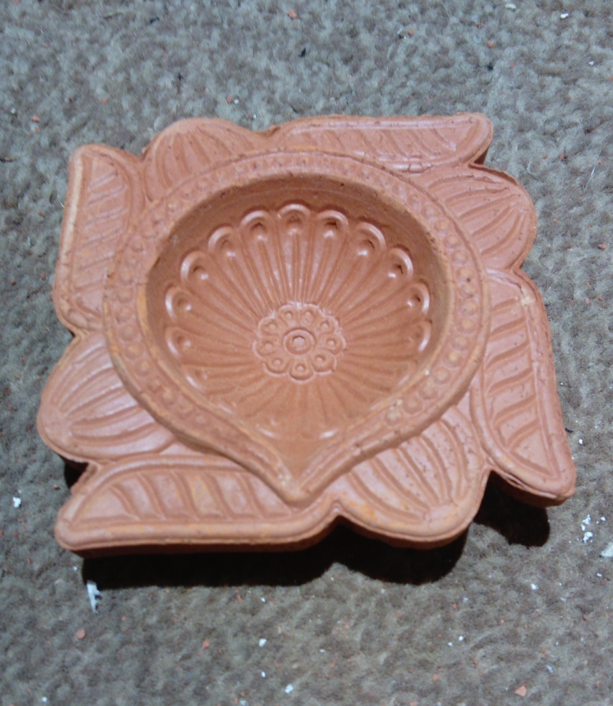 Diya No.4 - Sacred x 10 - Terracotta World