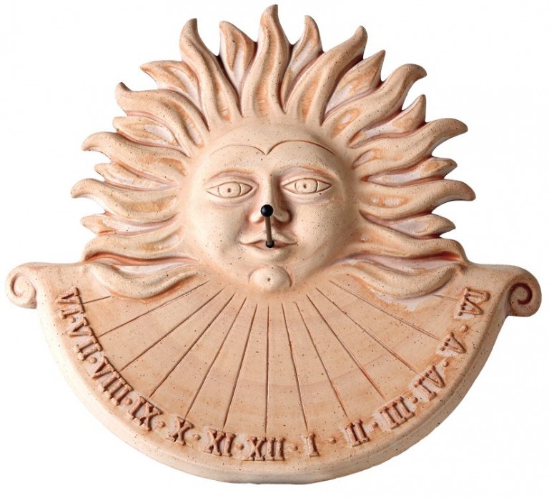 Large Sundial - Terracotta World