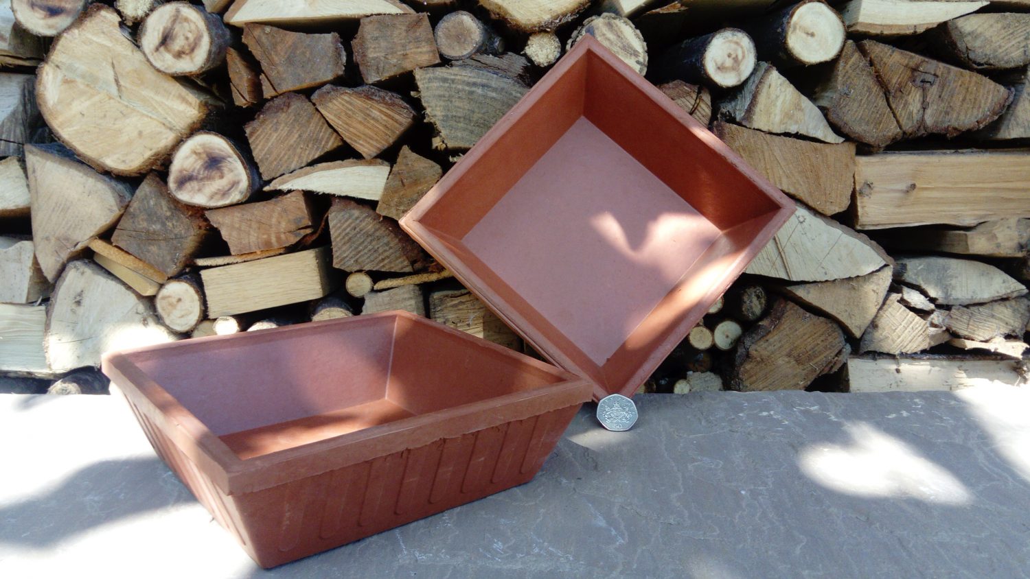 Large Square Bowl - Terracotta World