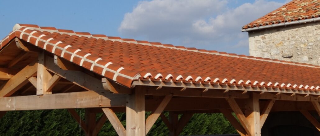 New 40cm French Clay Roof Tiles for Renovations - Terracotta World