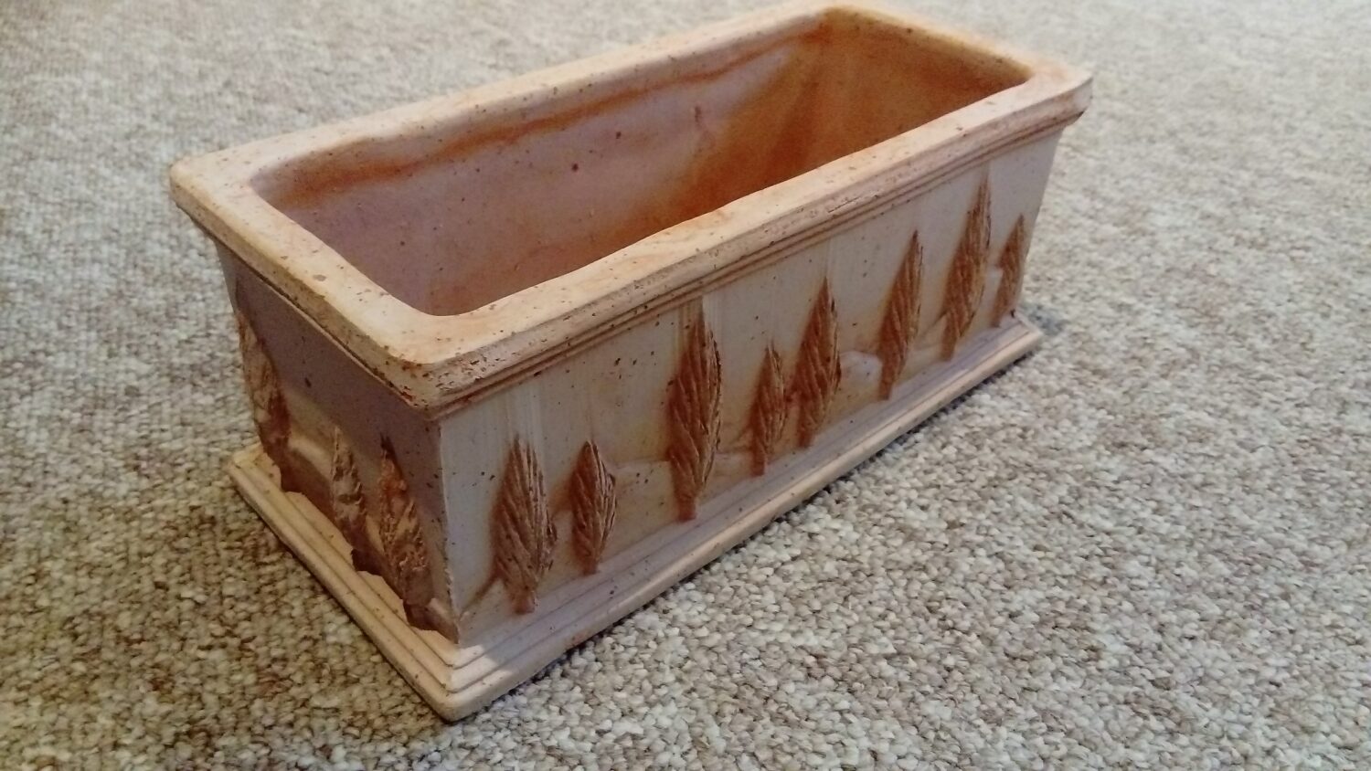 Small Cypress Trough - Terracotta World