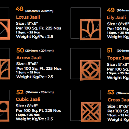 To order - Internal Wall Screen Blocks - Terracotta World