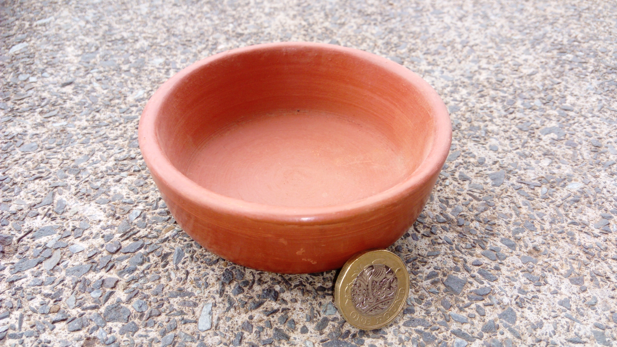 100mm Unglazed Small Clay Bowl x 6 - Terracotta World