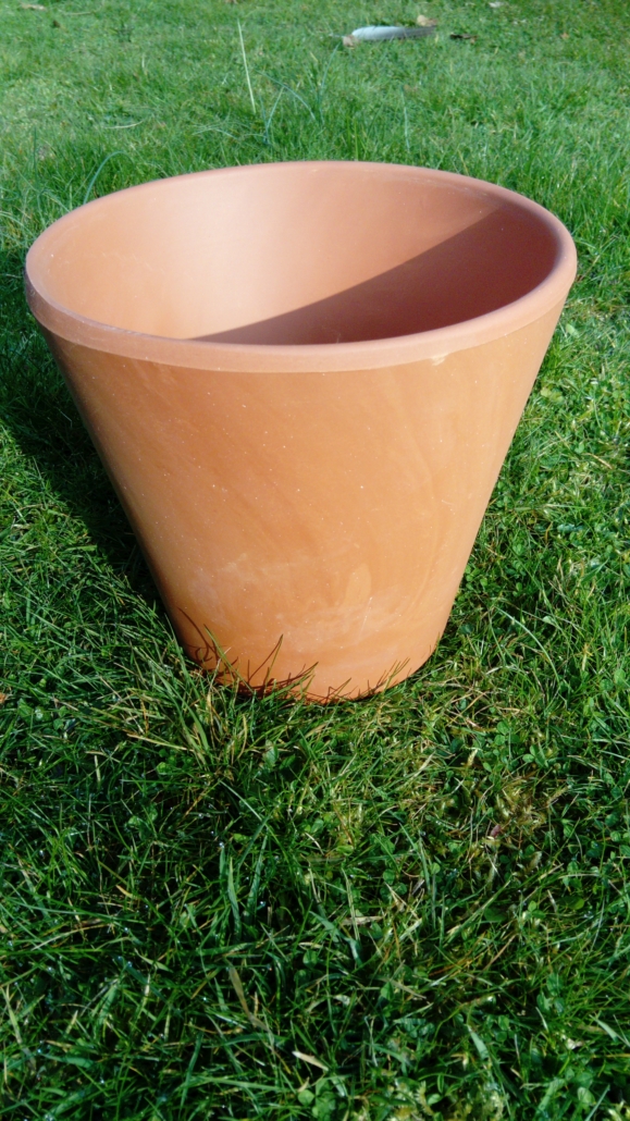 20cm Conic Plant Pots x 2 - Terracotta World
